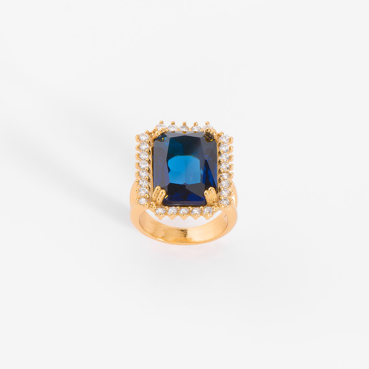 Anillo Piedra Azul | Susy Juárez Nice